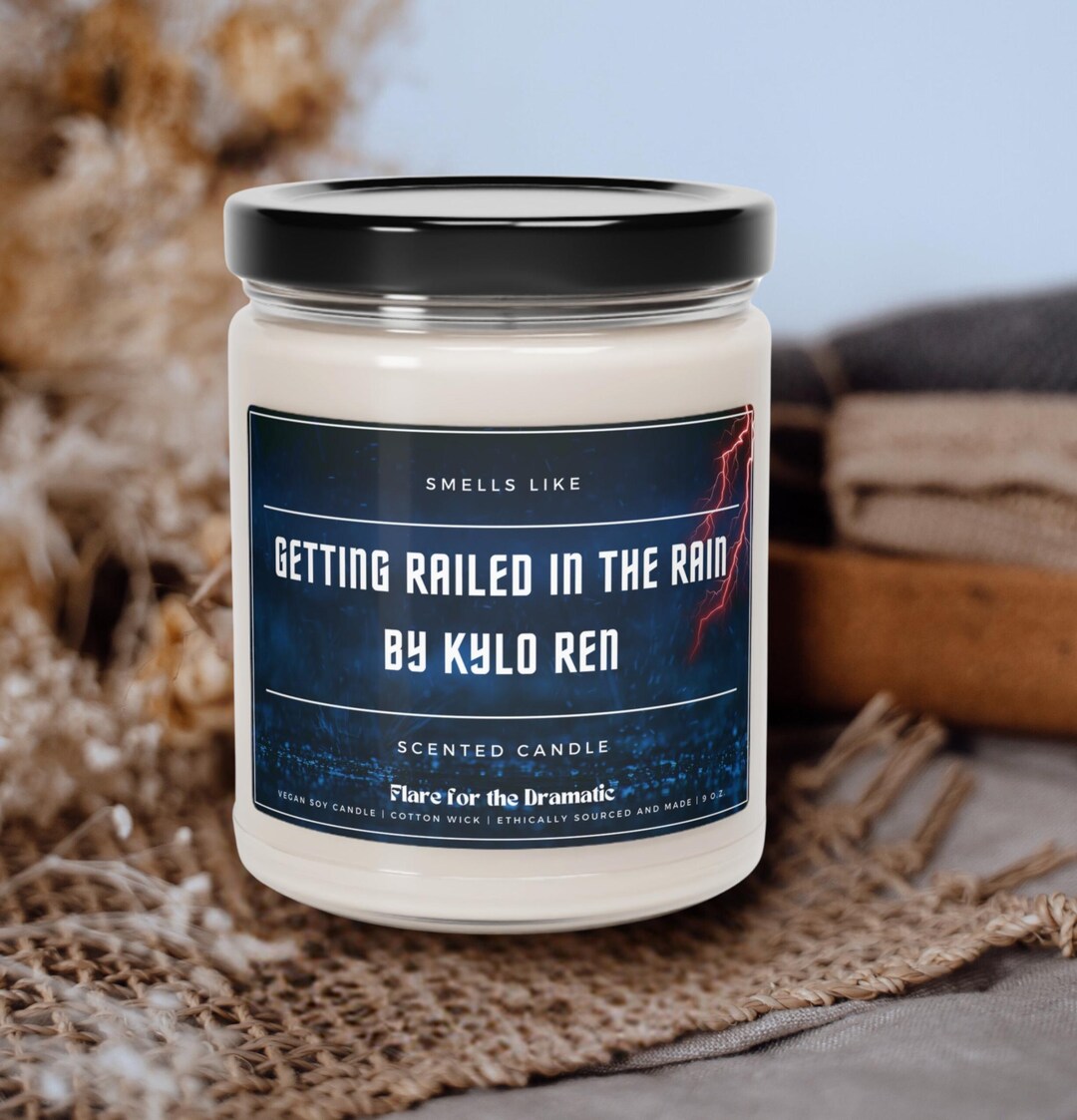 Smells Like Getting Railed in the Rain by Kylo Ren Scented Candle ...