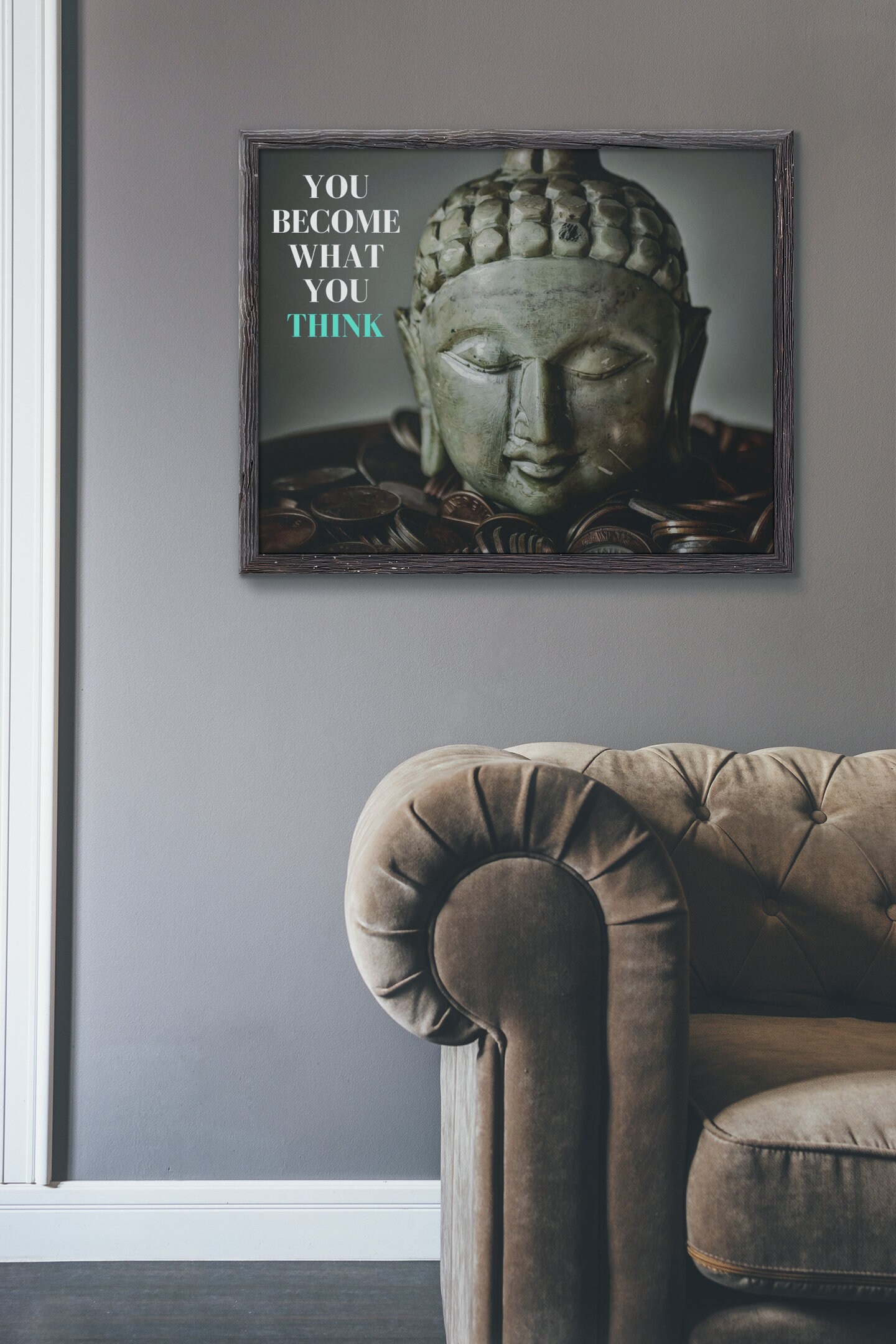 Buddha Wall Art|buddha Print|meaningful Quotes About Life|peaceful ...