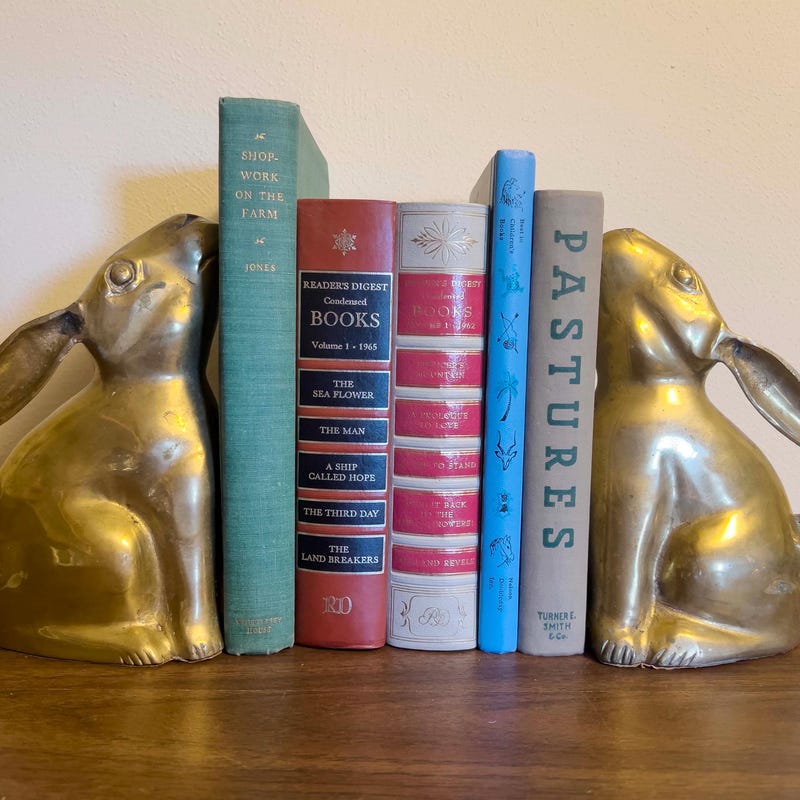 Animal Bookends - Etsy