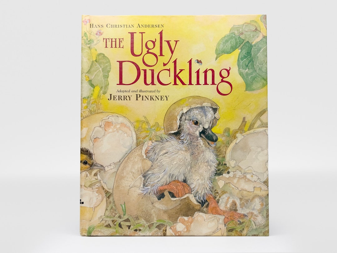 Vintage Hardcover the Ugly Duckling Book, Illustrated by Jerry Pinkney ...