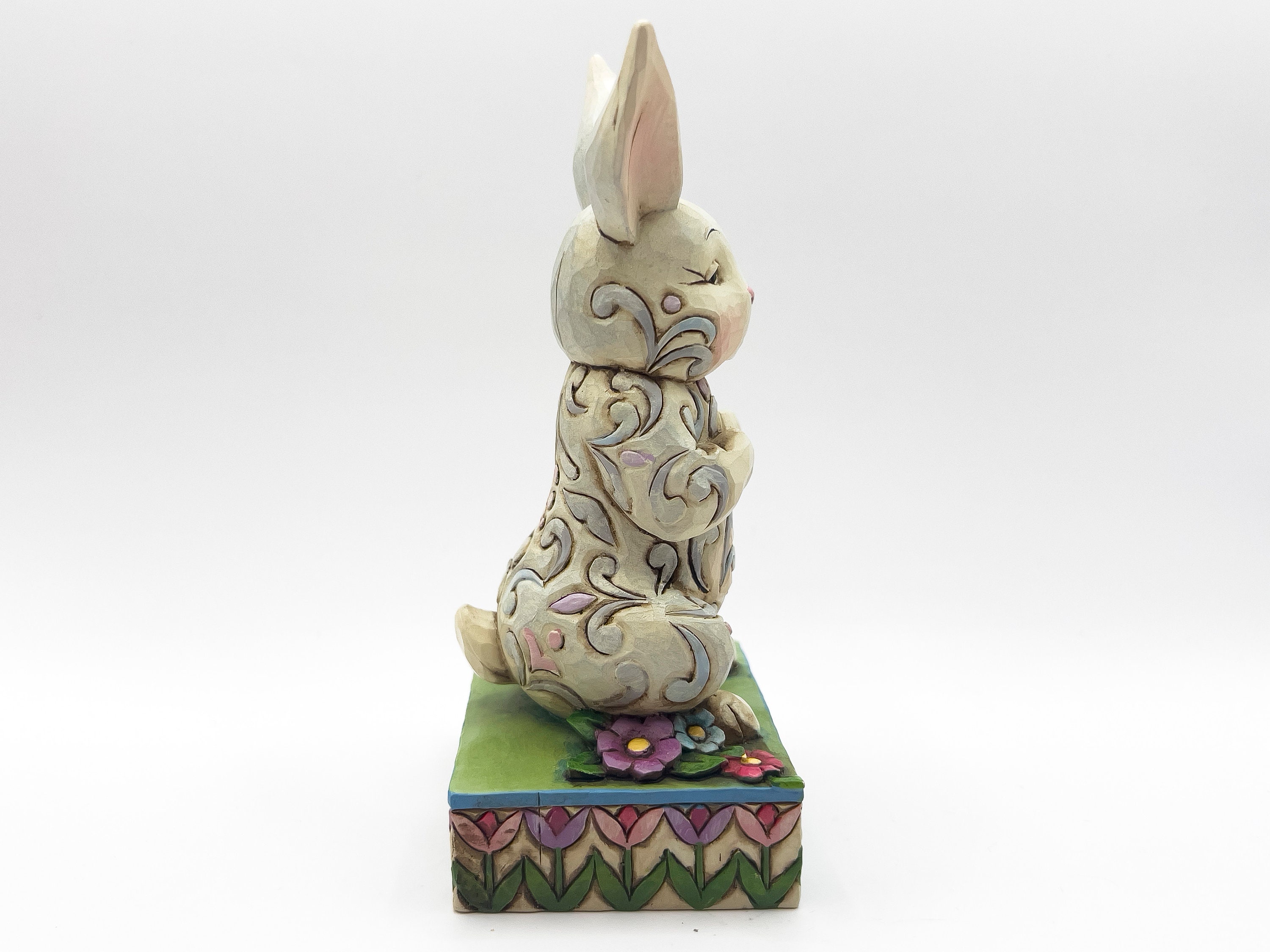 Adorable cute and Cuddly Jim Shore Easter Bunny Figurine, Collectible ...