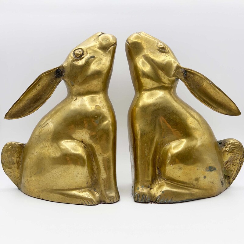 Brass Bookends - Etsy