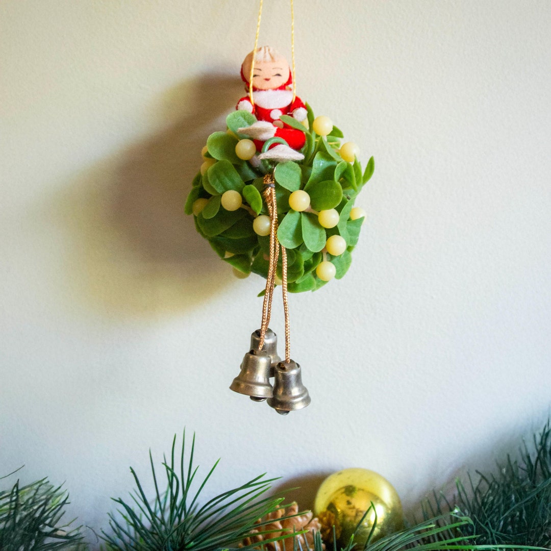 Vintage Lucky Pixie Knee Hugger Elf Mistletoe, 1970's Christmas Home ...