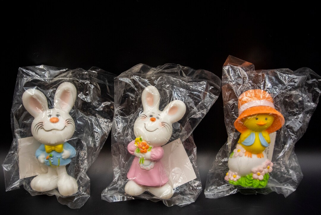 Vintage Collectible Hallmark Easter Merry Miniature Figurines ...