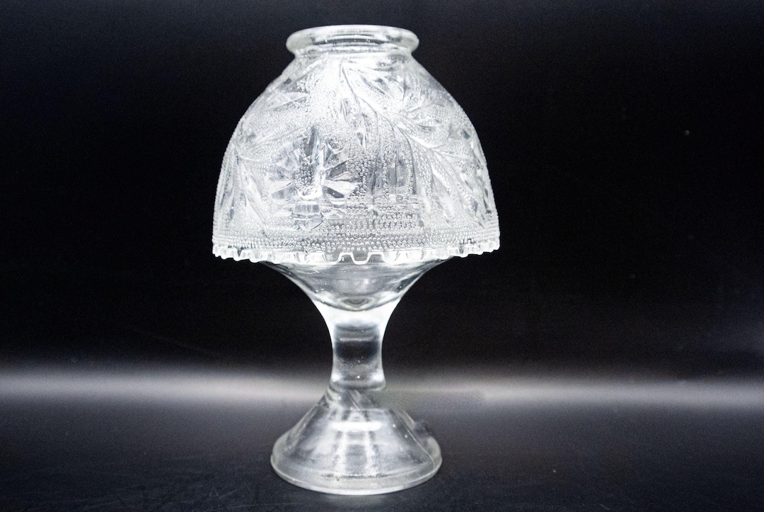 Vintage Clear Glass Fairy Light Lamp, Collectible Vintage Fairy Lamps ...