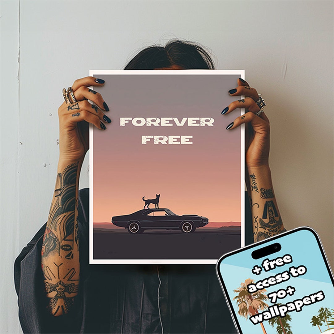 Forever Free - Wall Art Print - Etsy