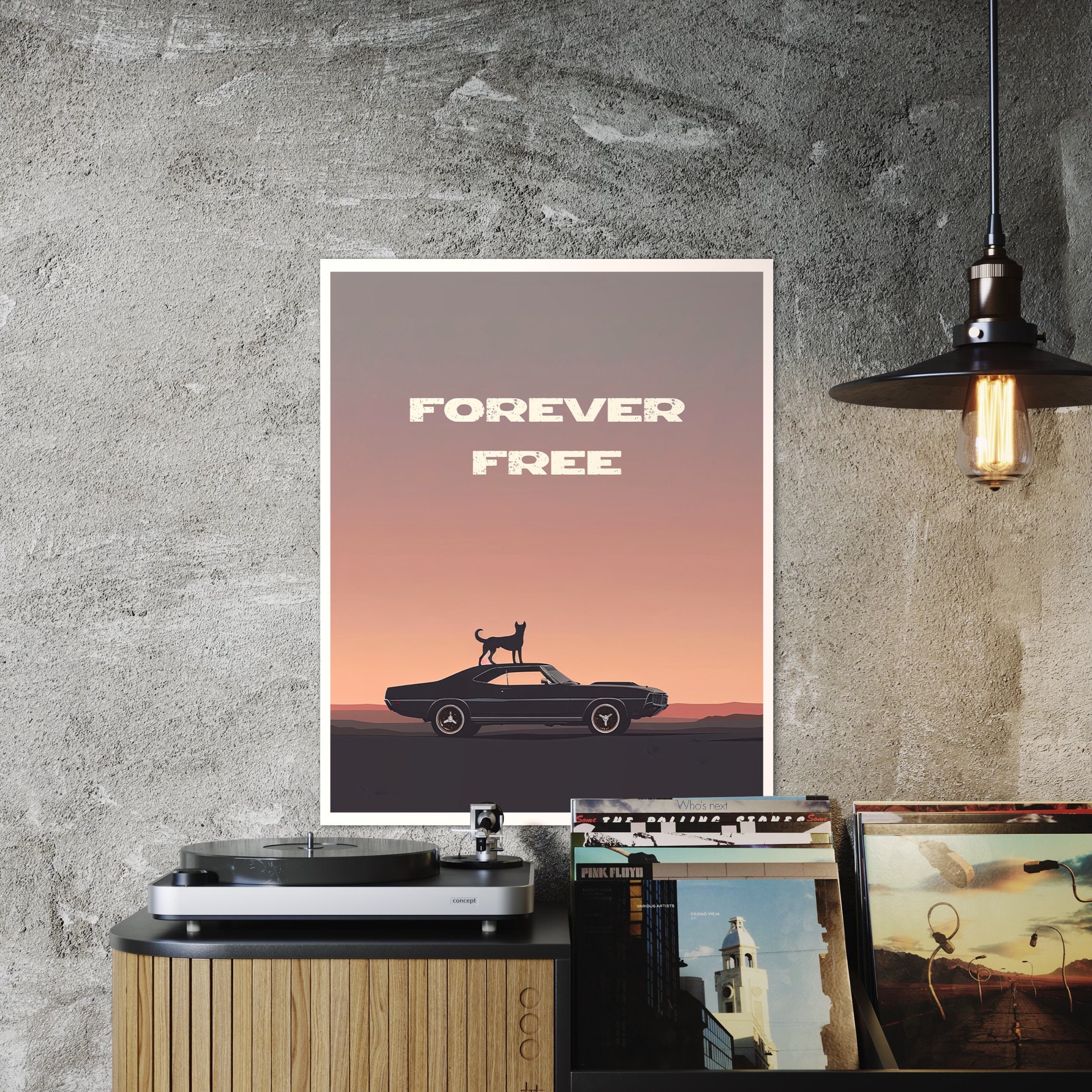 Forever Free - Wall Art Print - Etsy