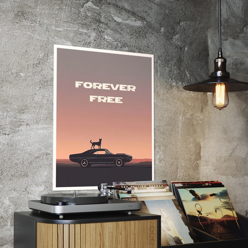Forever Free - Wall Art Print - Etsy