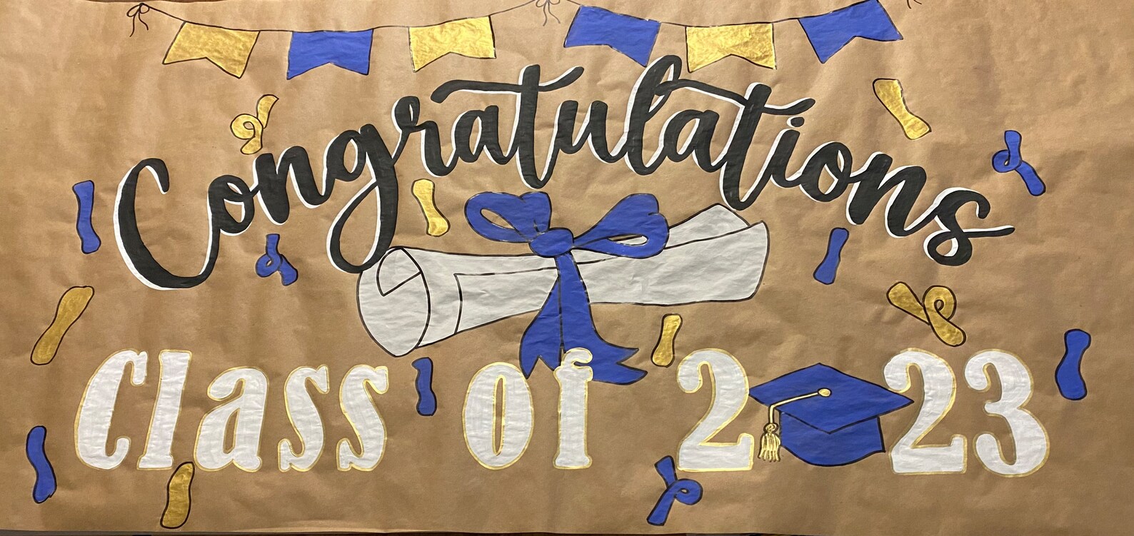 Graduation Hand Painted Sign - Etsy