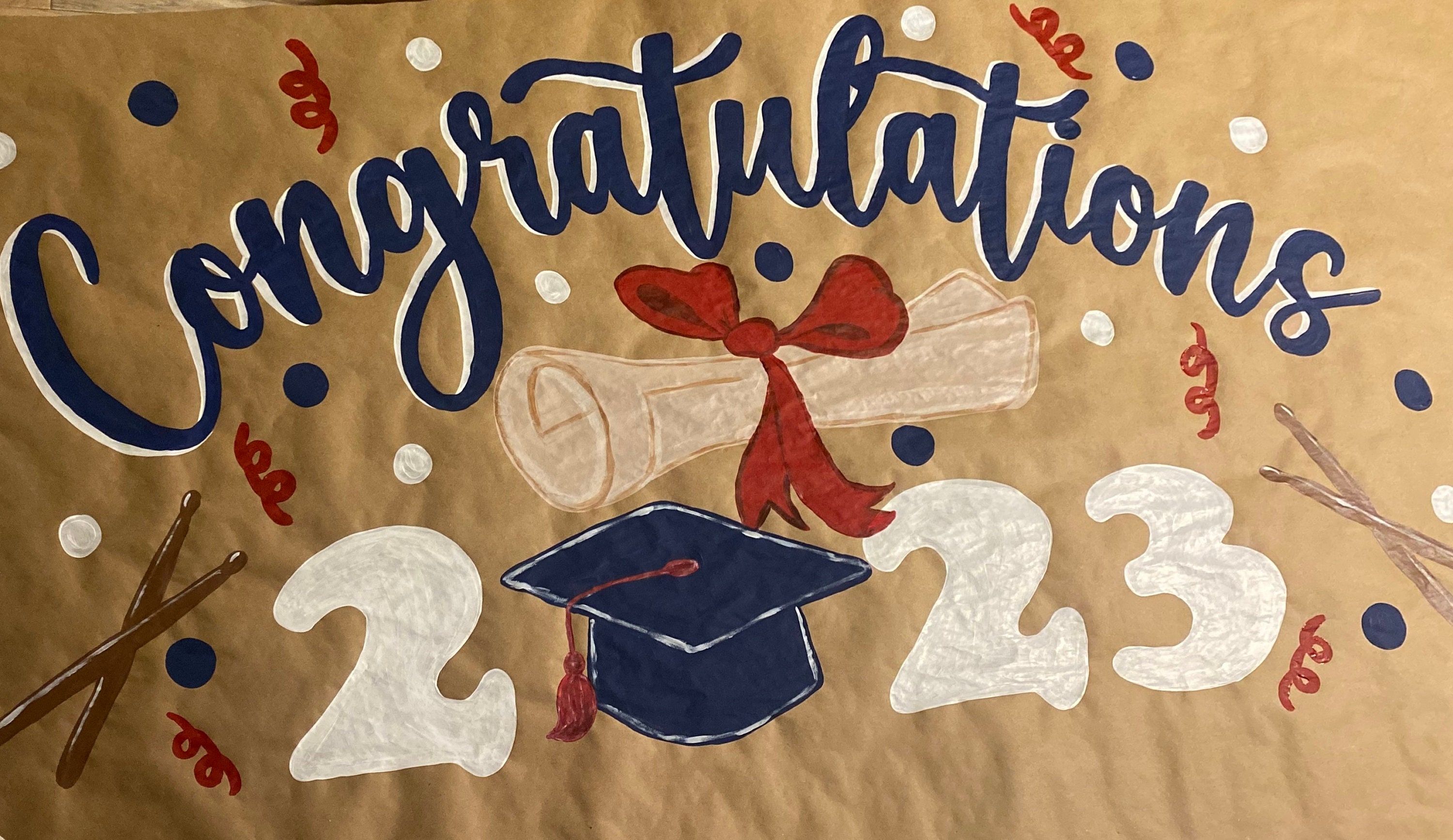 Graduation Hand Painted Sign - Etsy