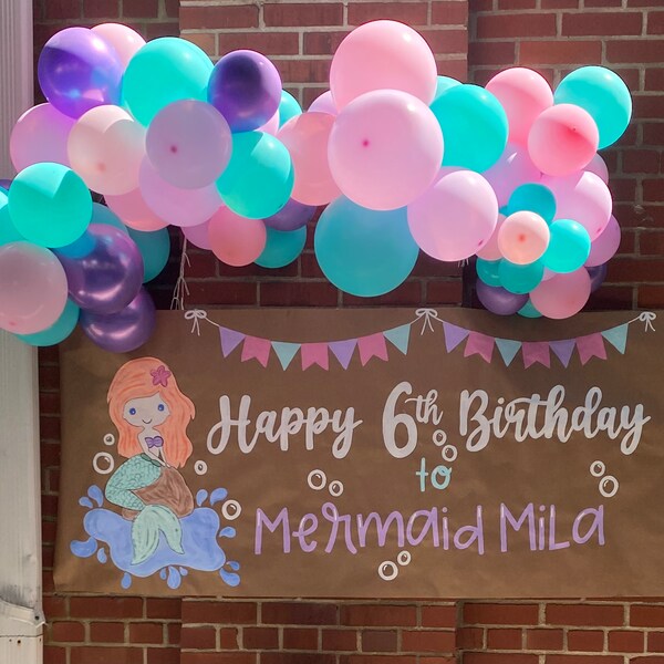 Paint Party Banner - Etsy