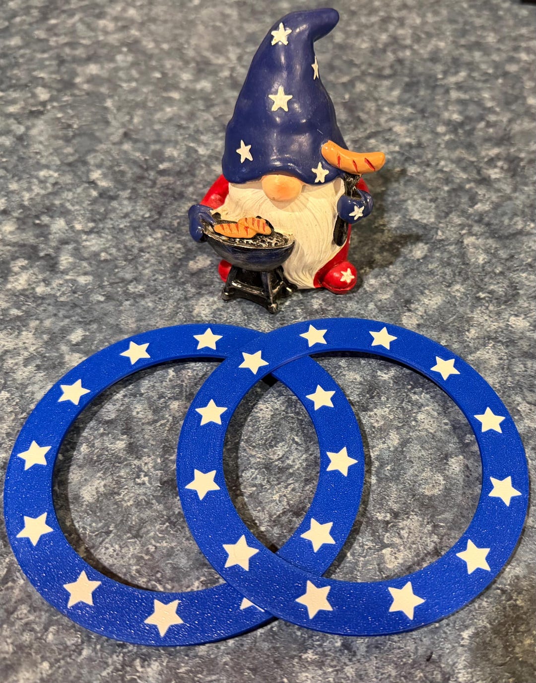 Weber Kettle Wheel Inserts – Star Spangled Blue, 6 Inch (set of 2) - Etsy