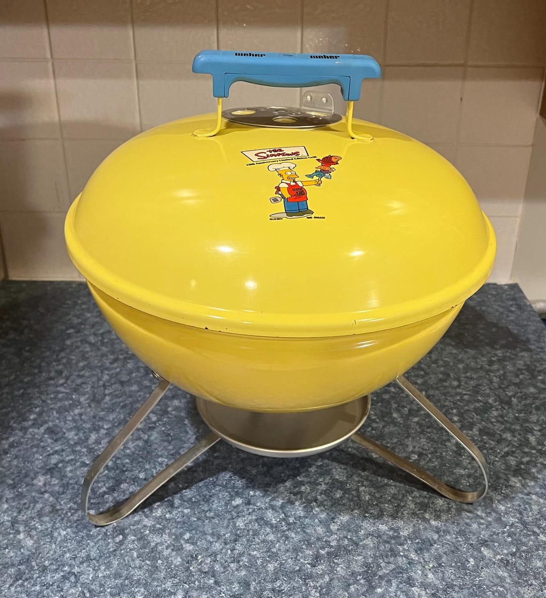 Weber Homer's Smokey Joe - Charcoal Grill - 10th Anniversary Limited ...