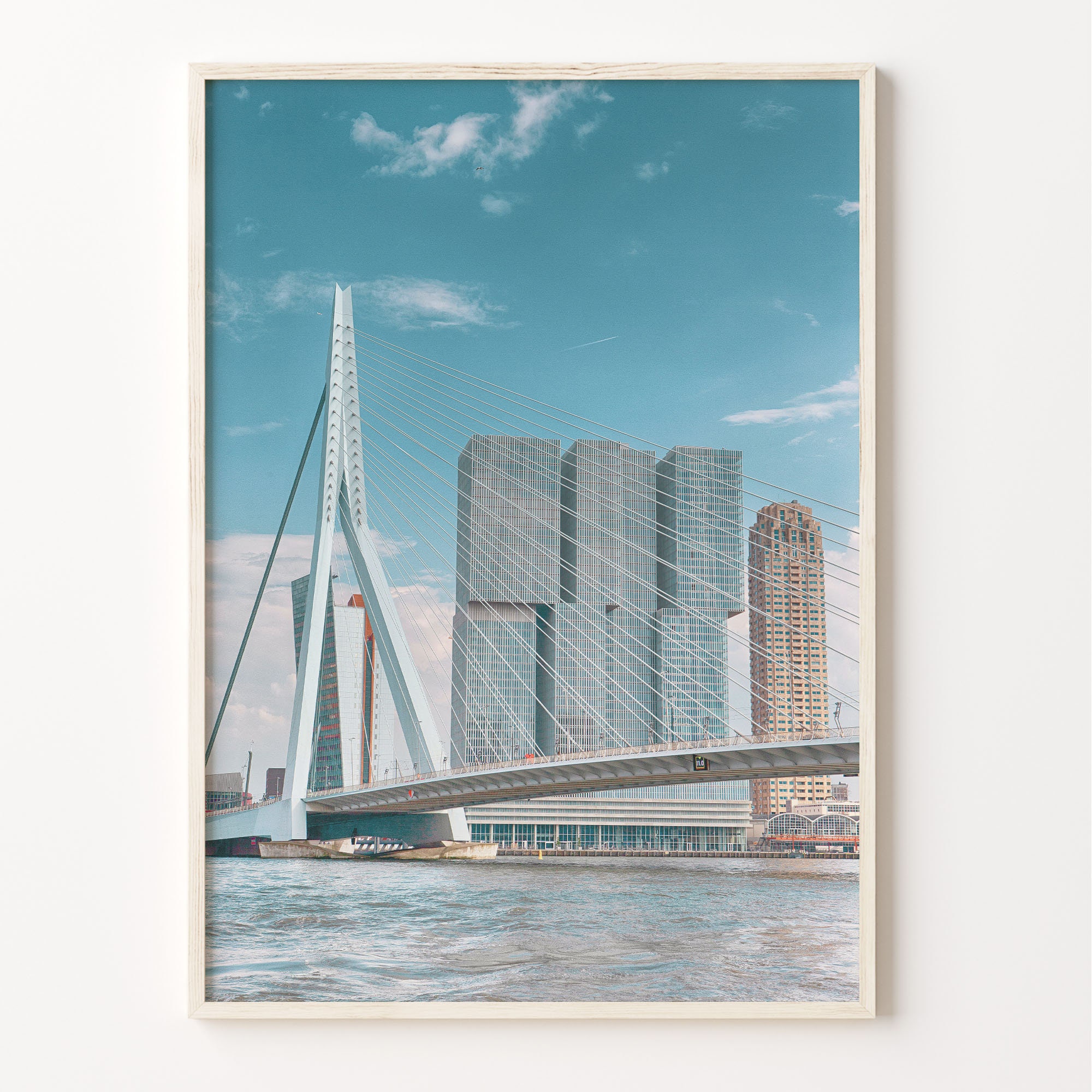 Rotterdam Colorful Poster Print, Rotterdam Photo Wall Art, Rotterdam ...
