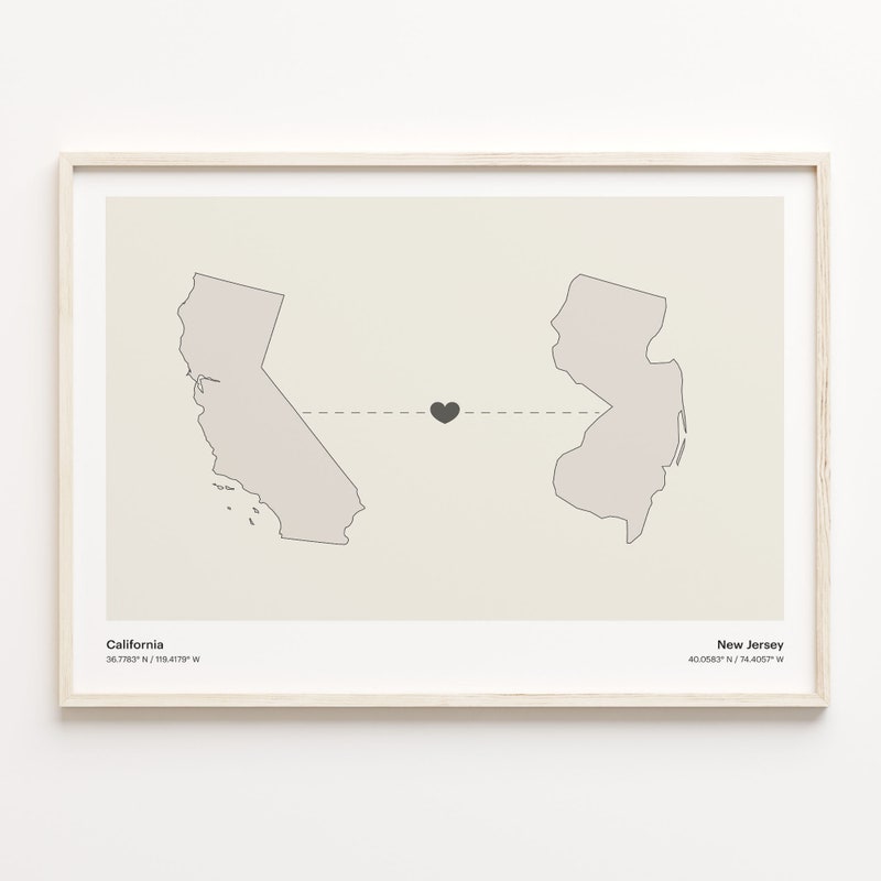 New Jersey Print - Etsy