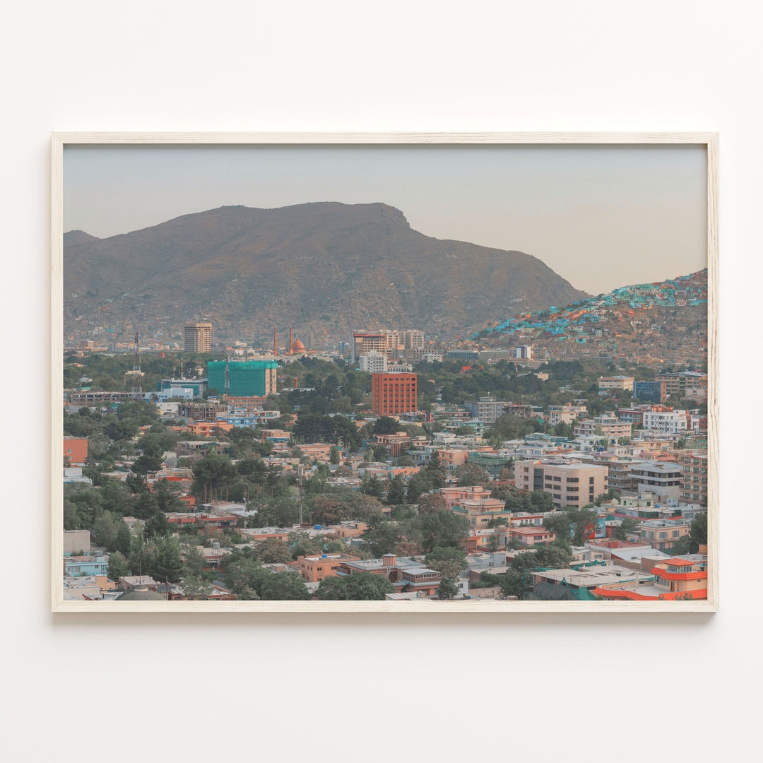 Kabul Colorful Poster Print, Kabul Photo Wall Art, Kabul Wall Decor ...