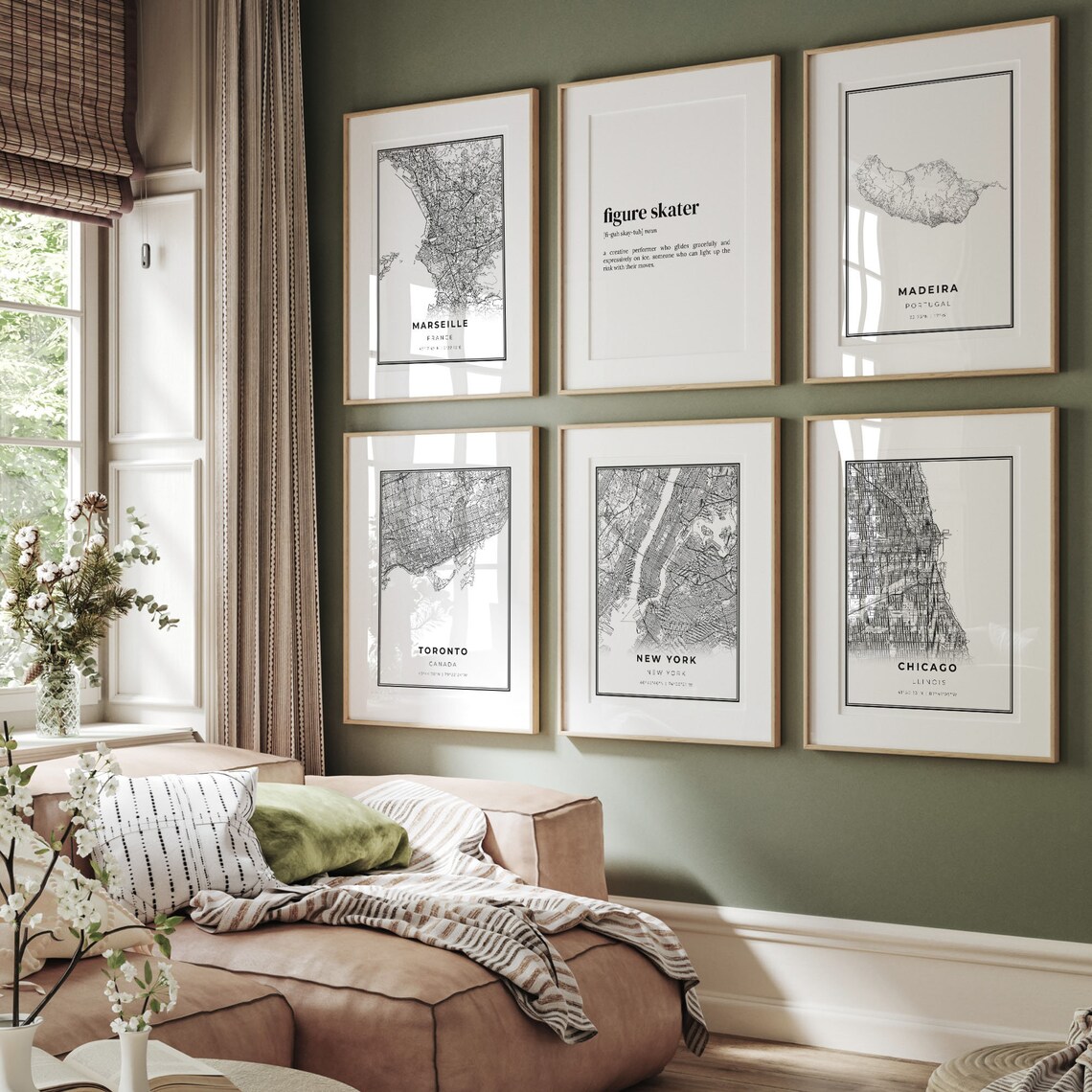 Figure Skater Definition Print Dictionary Poster Quote Wall - Etsy