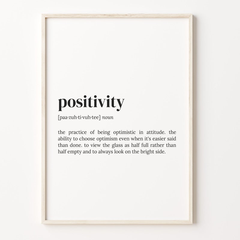 Positive Posters - Etsy