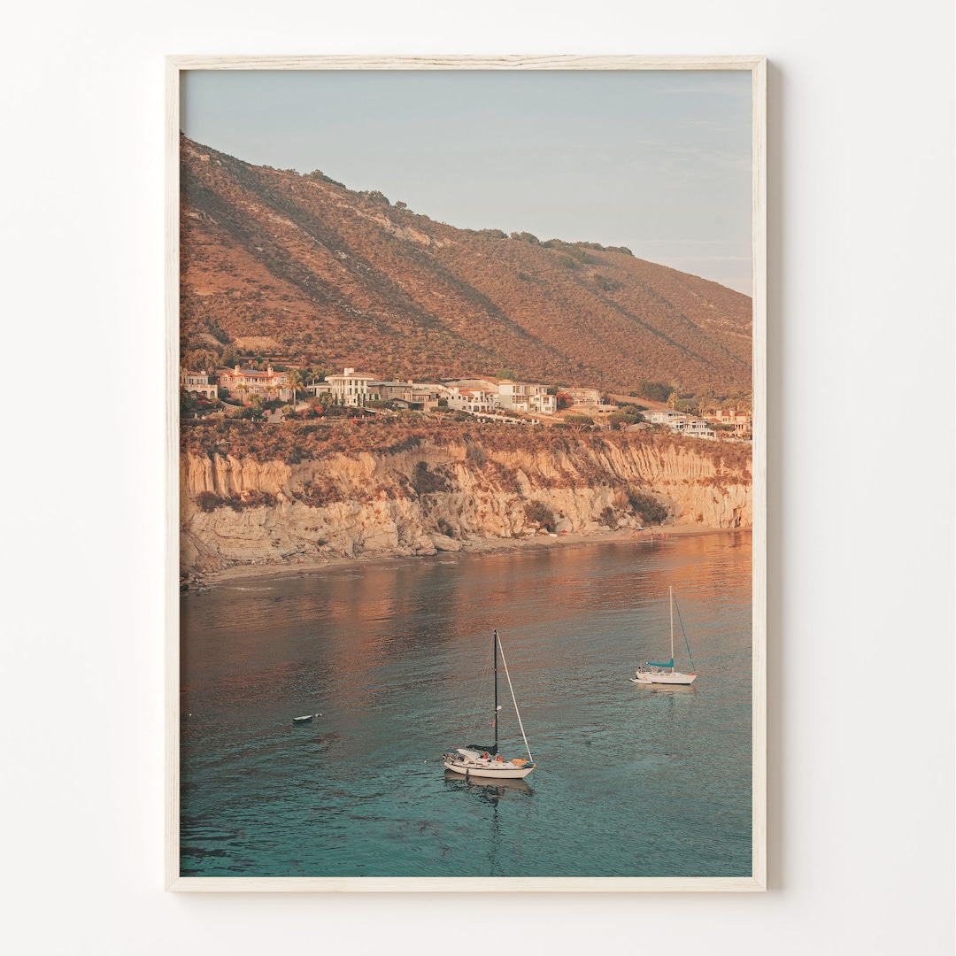 Pirates Cove Beach Print: Coastal Wall Art, Boho Decor - Etsy