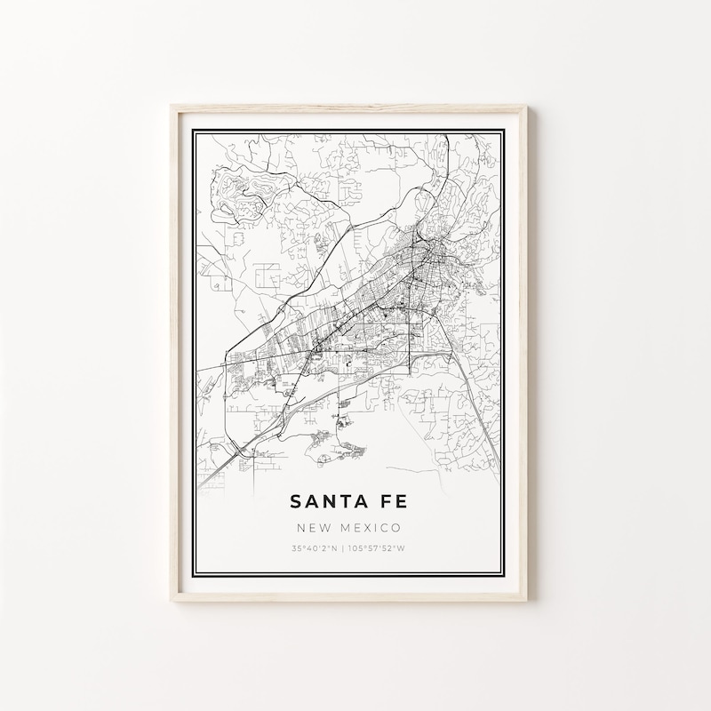 Santa Fe Modern Art - Etsy