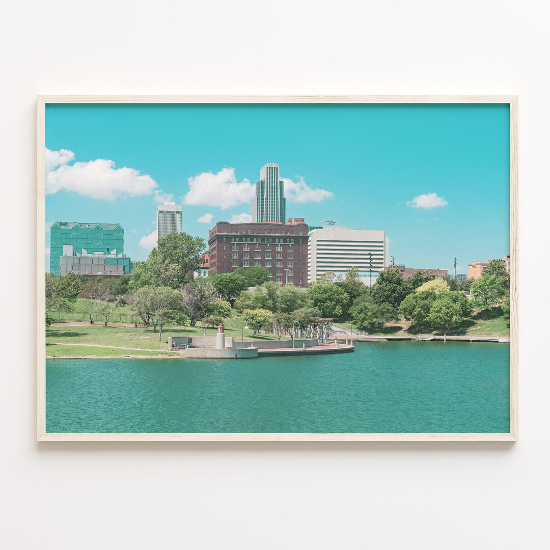 Omaha Colorful Poster Print, Omaha Photo Wall Art, Omaha Wall Decor ...