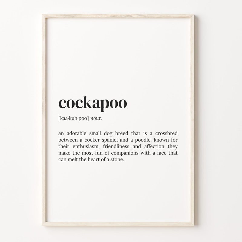 Cockapoo - Etsy UK