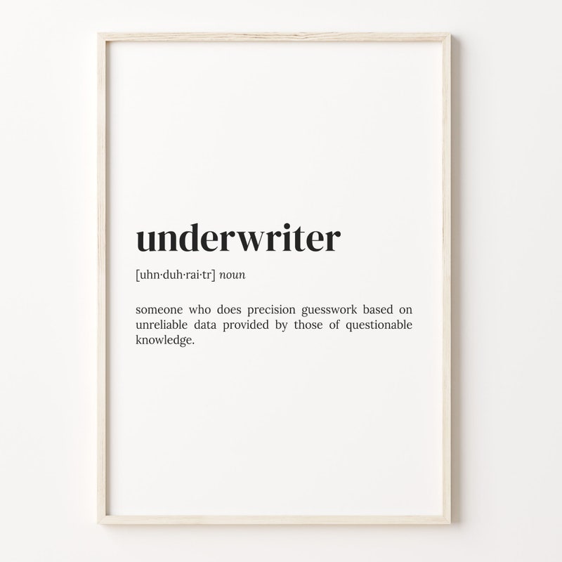 Underwriter& - Etsy Hong Kong