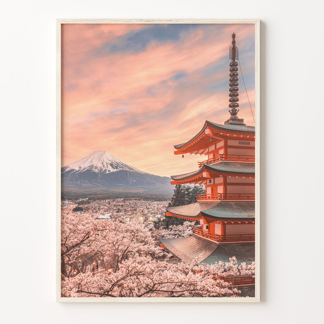 Japan Colorful Poster Print, Japan Photo Wall Art, Japan Wall Decor ...