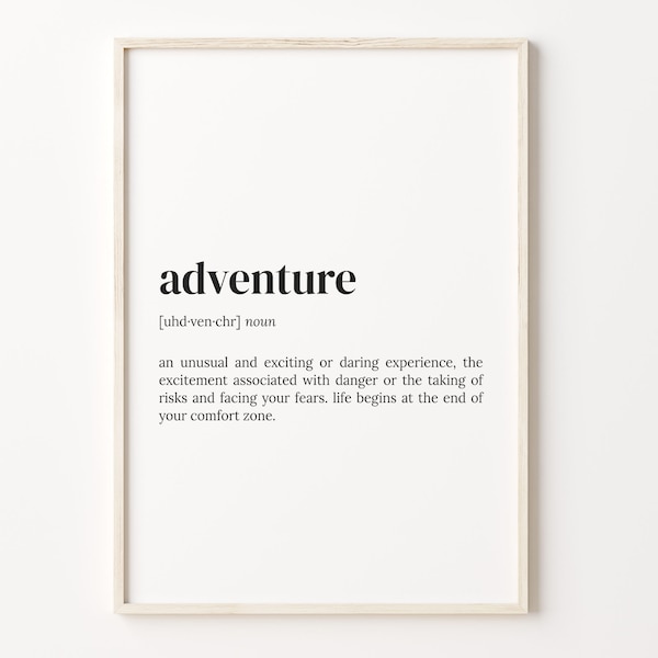 Adventure Quote - Etsy