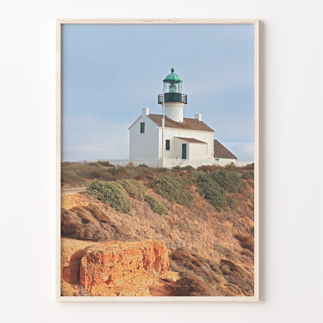 Point Loma Colorful Poster Print, Point Loma Photo Wall Art, Wall Decor ...