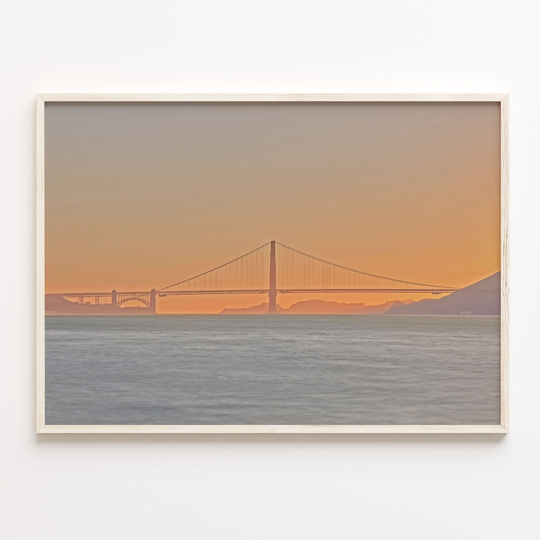San Francisco Bay Area Colorful Poster Print, San Francisco Bay Area ...