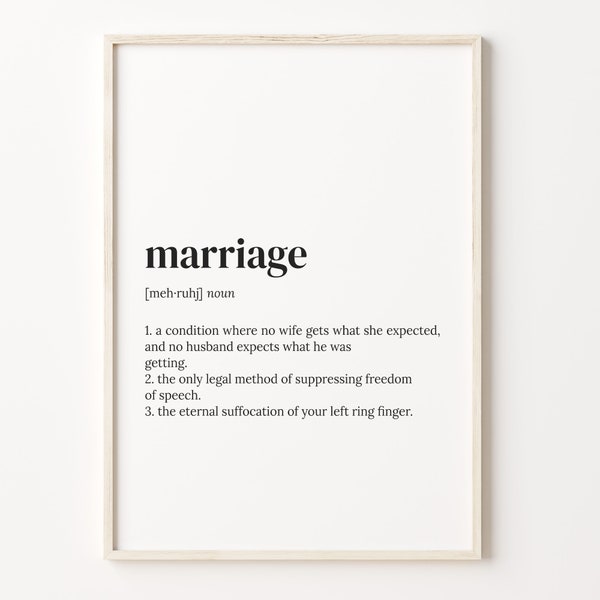 Marriage Quote - Etsy