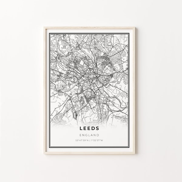 Leeds Wall Art - Etsy UK