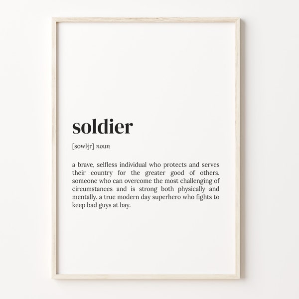 Soldier Quotes - Etsy