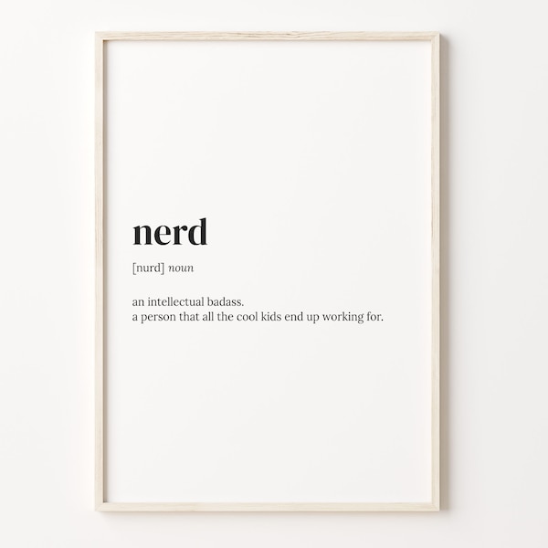 Nerd Art - Etsy