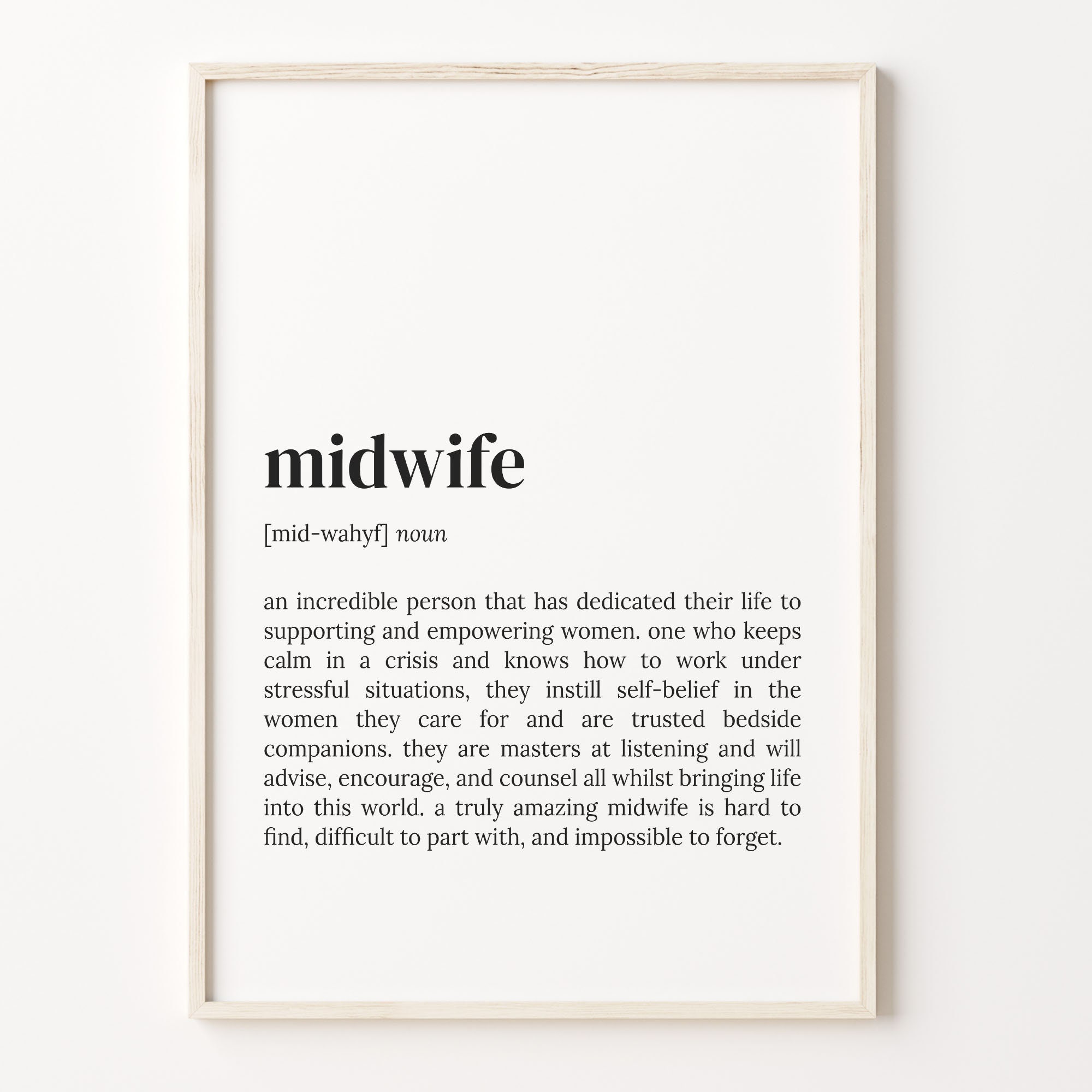 Funny Midwife Quotes Amazon.com: Custom Signs Funny Noun Definition Of