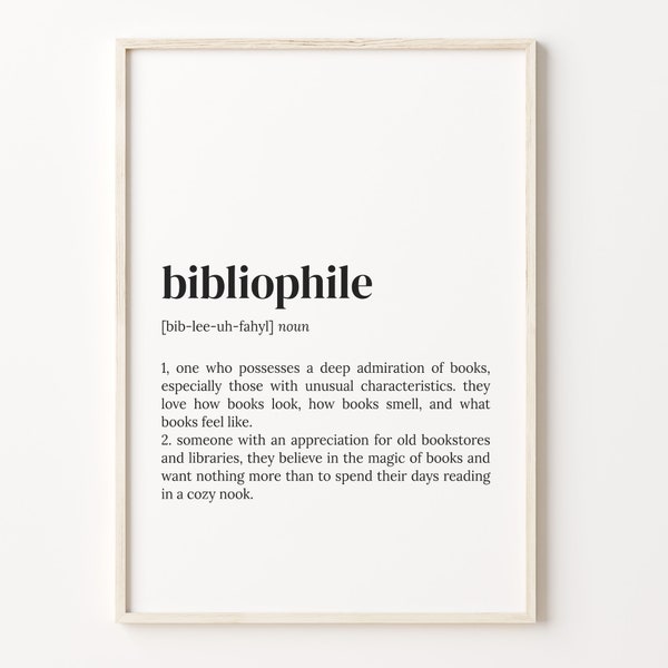 Bibliophiles - Etsy