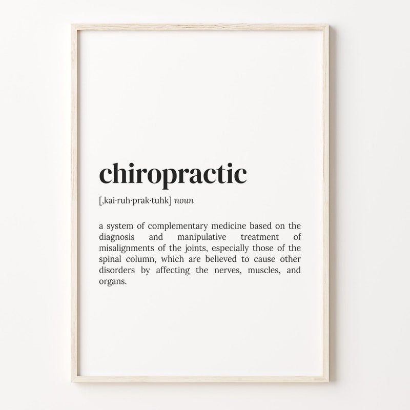 Chiropractic Art - Etsy
