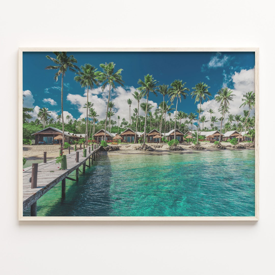 Samoa Colorful Poster Print, Samoa Photo Wall Art, Samoa Wall Decor ...