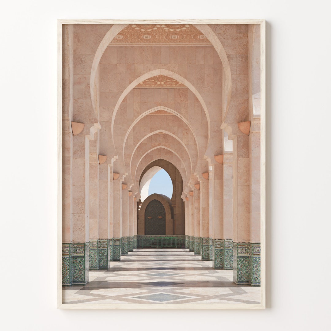 Arch Colorful Poster Print, Arch Photo Wall Art, Wall Art Boho Decor ...