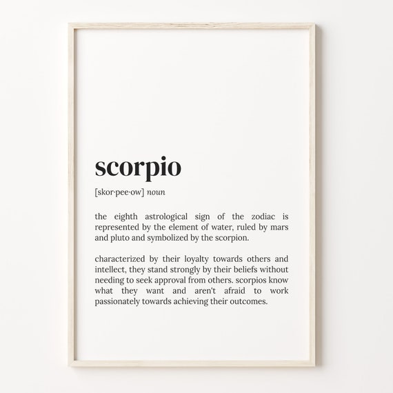 Scorpio Sign Meaning Scorpio (astrology) Wikipedia