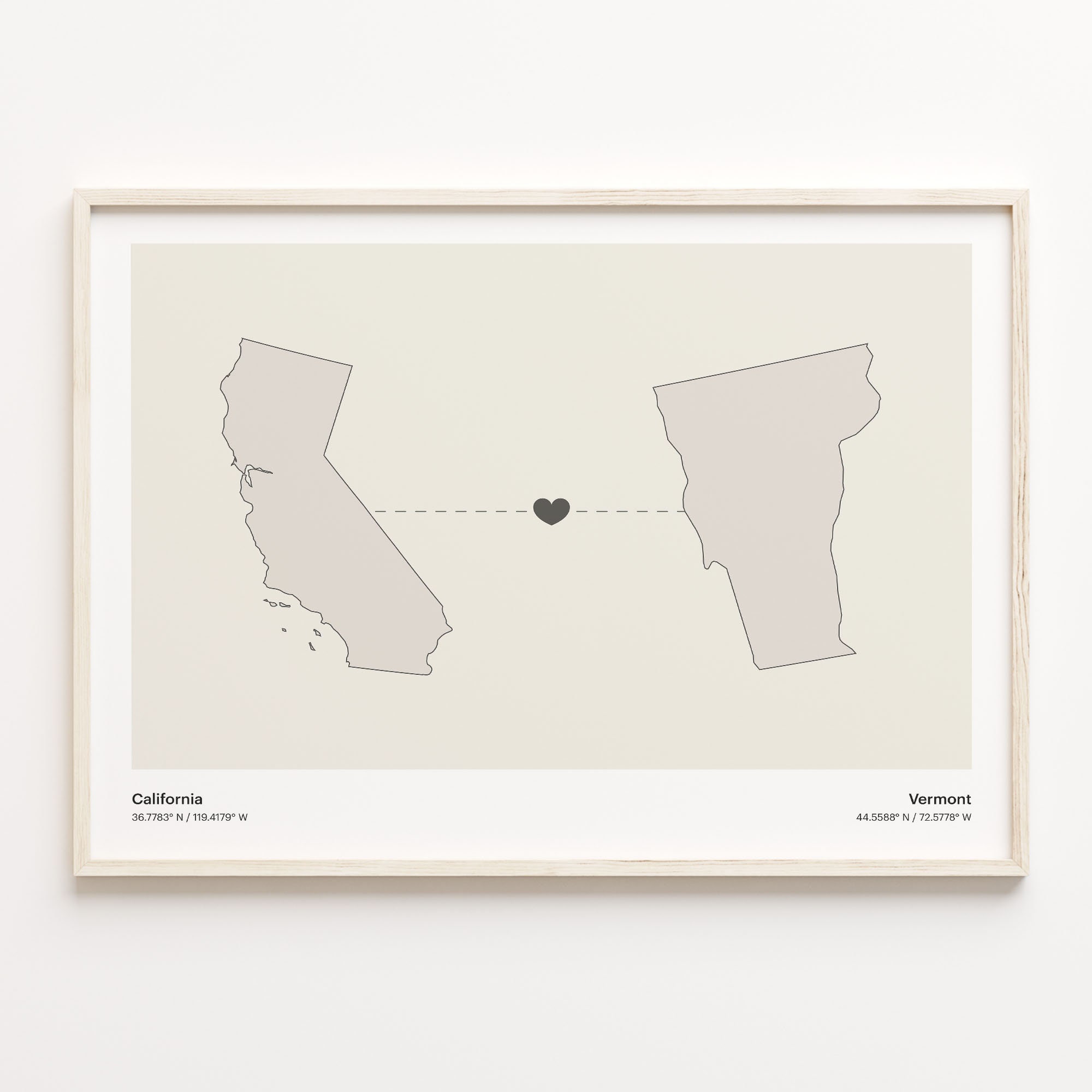 Vermont California Map
