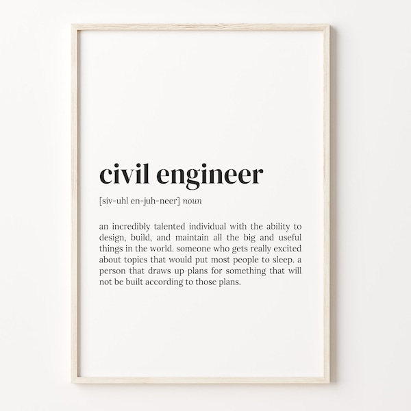 Civil Engineer - Etsy