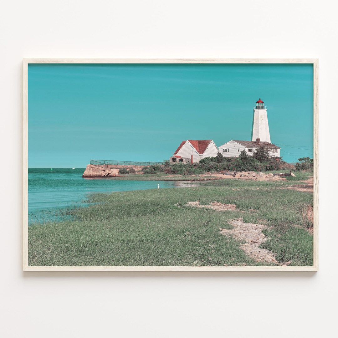 Old Saybrook Colorful Poster Print, Old Saybrook Photo Wall Art, Old ...