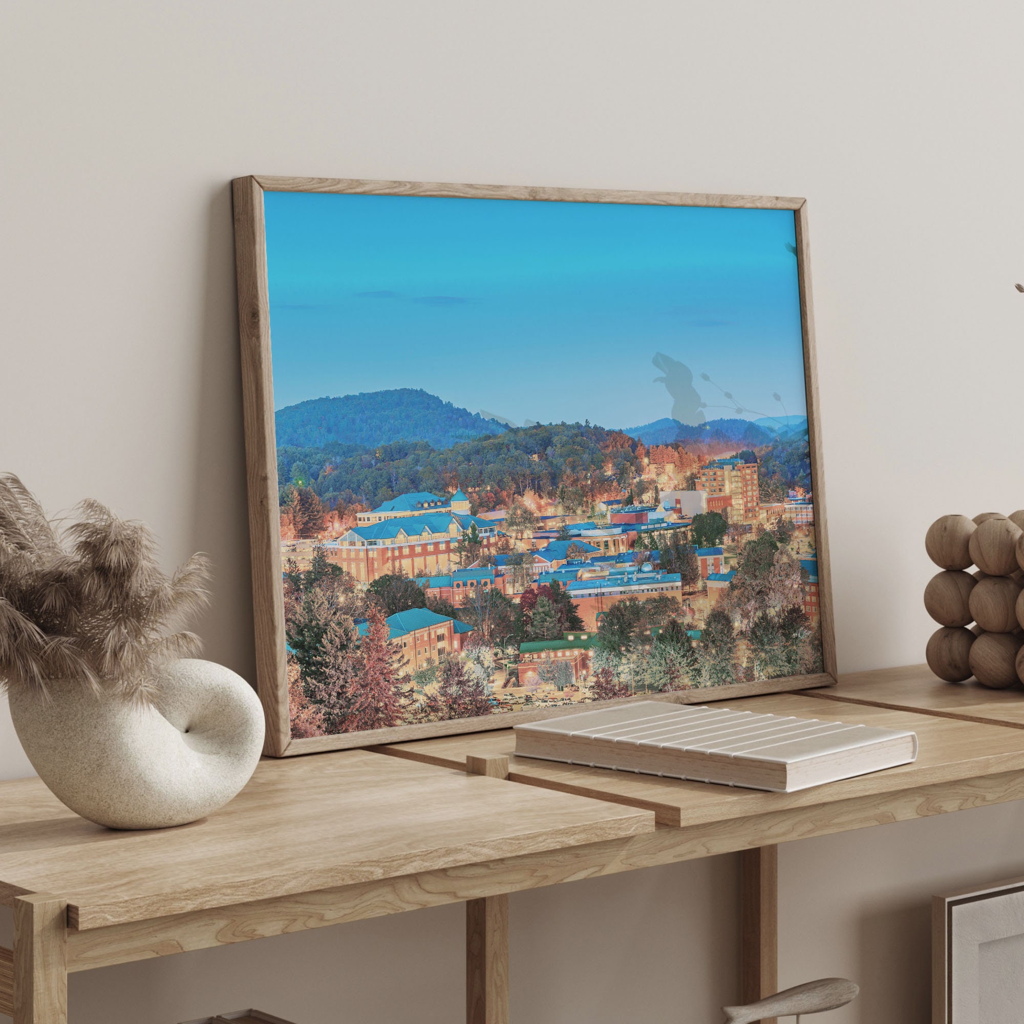 Boone Colorful Poster Print, Boone Photo Wall Art, Boone Wall Decor ...