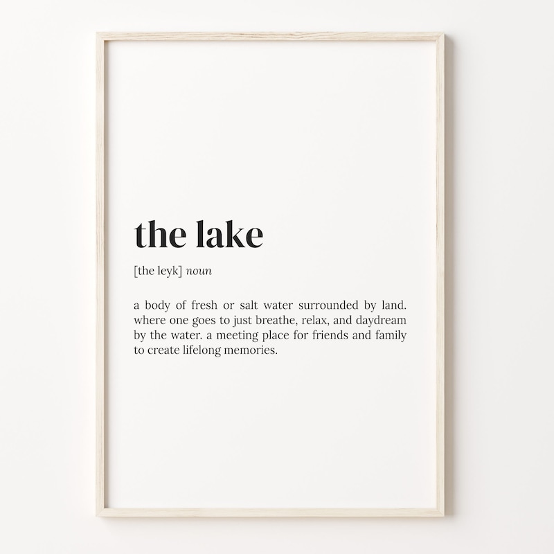 Lake Svg - Etsy
