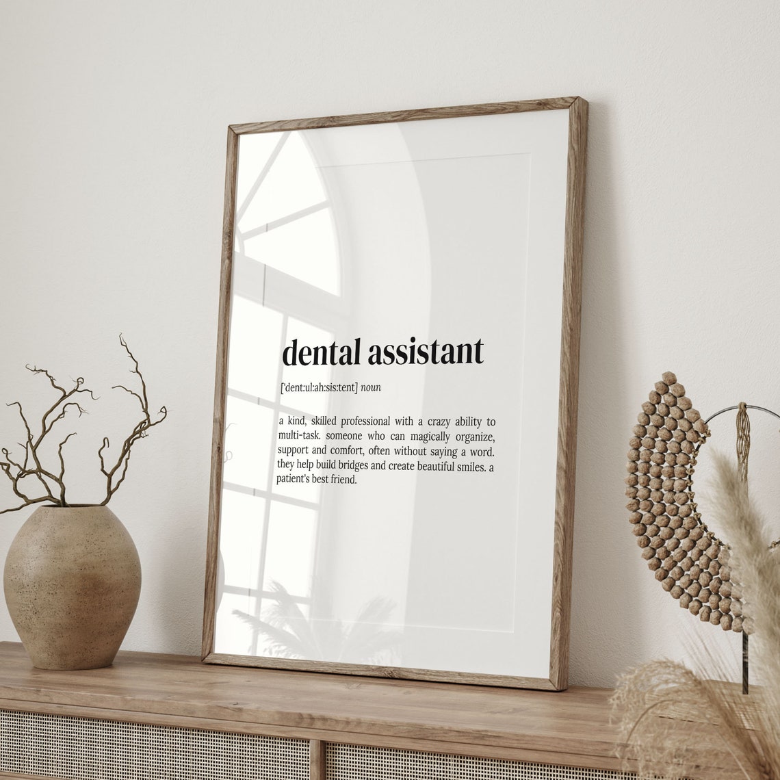 Dental Assistant Definition Print: Quote Wall Art - Etsy