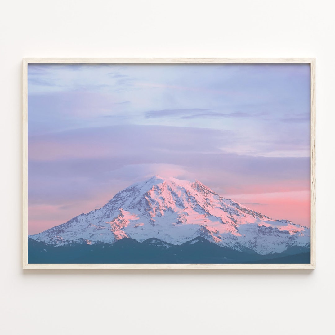 Washington State Colorful Poster Print, Washington Photo Wall Art ...