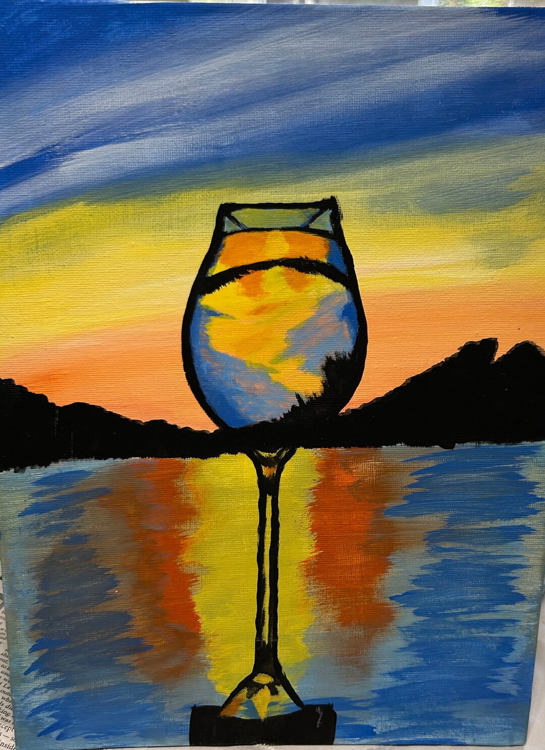 8X10 CANVAS RANDOM ART - Etsy