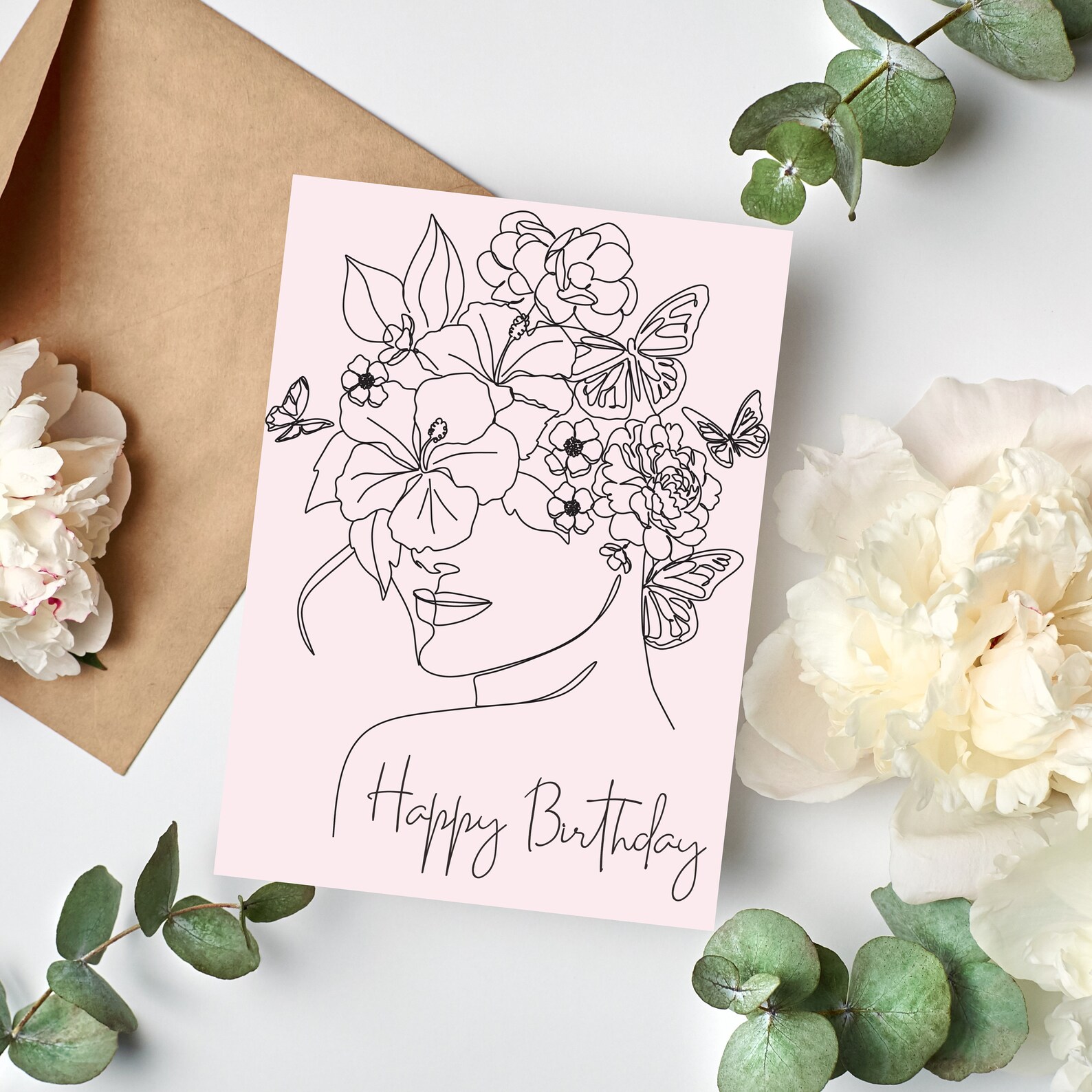 Printable Birthday Card,birthday Card Presents,happy Birthday Card ...